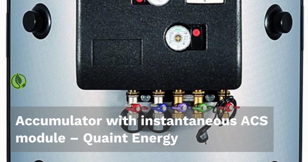 Accumulator with instantaneous ACS module – Powerpire Store