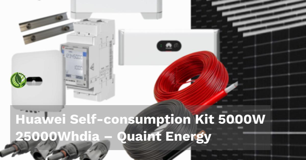 Huawei Self-consumption Kit 5000W 25000Whdia – Powerpire Store