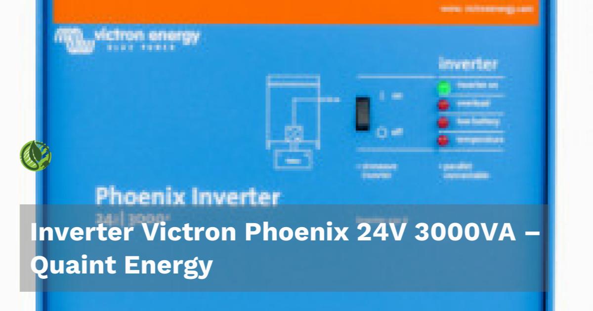 Inverter Victron Phoenix 24V 3000VA – Powerpire Store