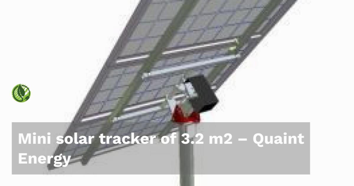 Mini solar tracker of 3.2 m2 – Powerpire Store